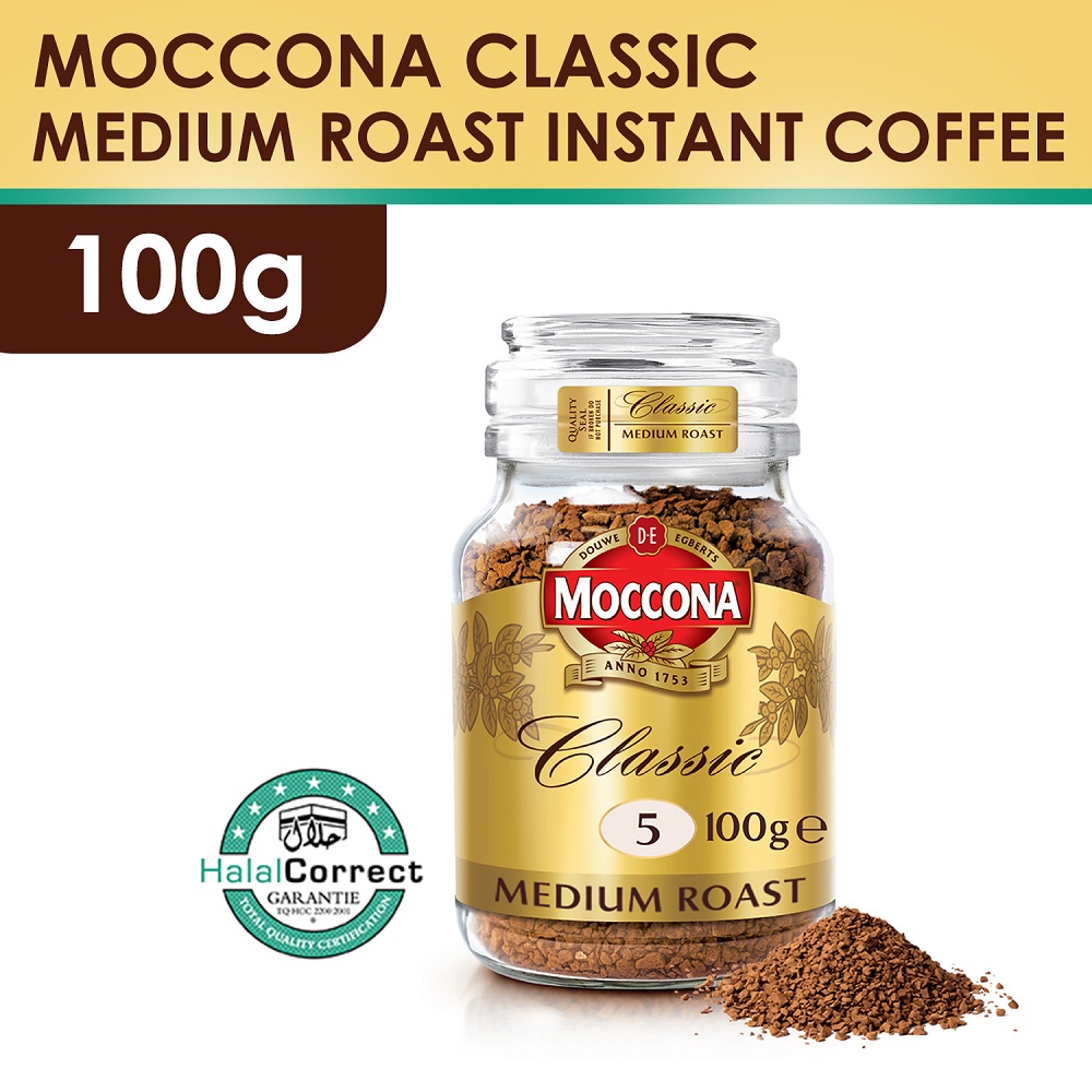 Moccona Classic Medium Roast Instant Coffee (100g) | Shopee Philippines