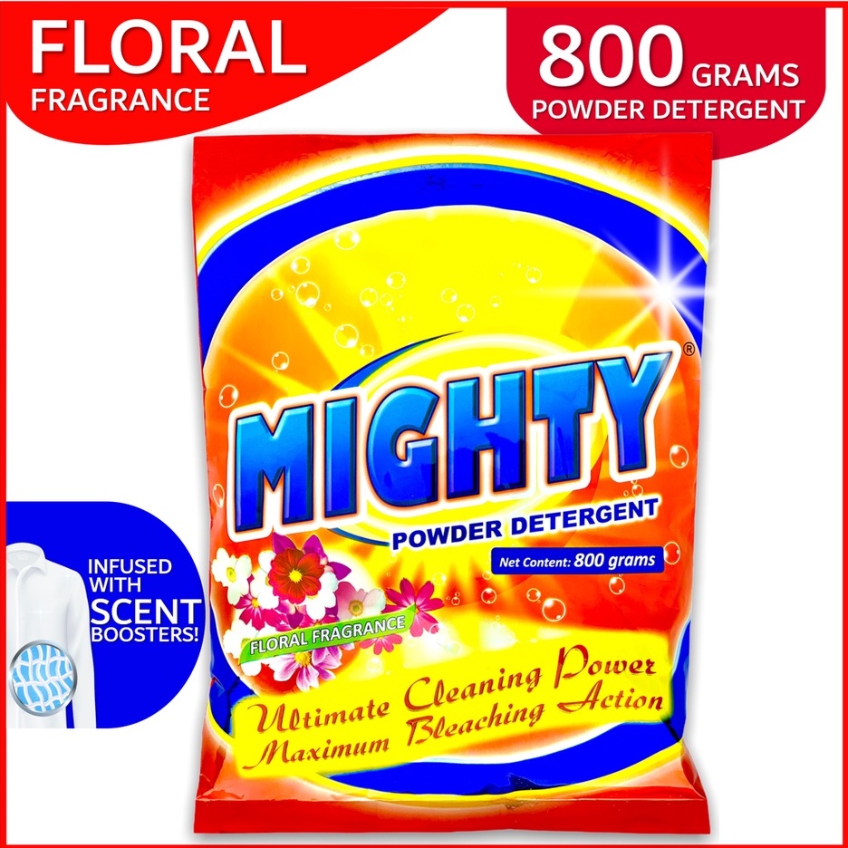 Mighty Clean Detergent Powder Floral Fragrance Premium 800 grams ...