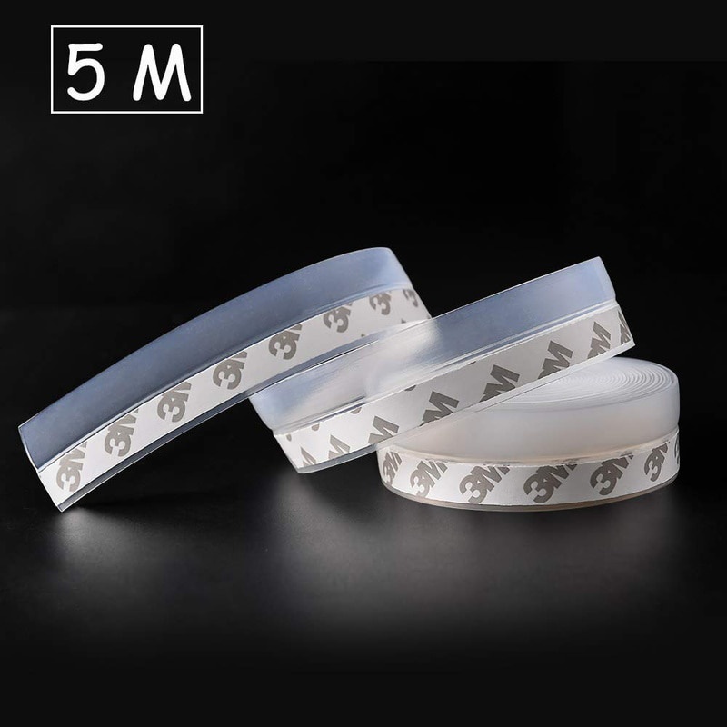 Rubber Flex Door Seal Strip Bottom Seal Waterproof Duct Tape 25MMx5M ...