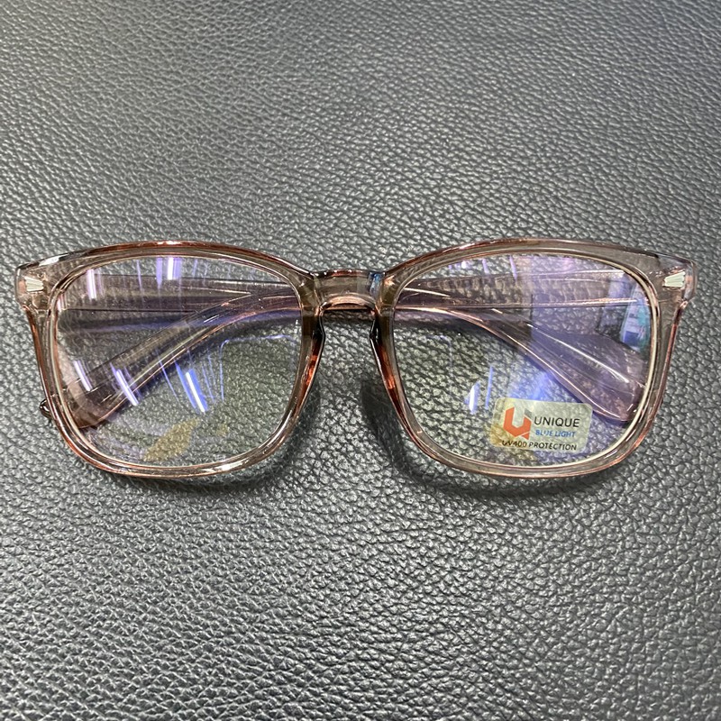 Unisex Square Anti Radiation Eyeglasses Computer Glasses Replaceable ...