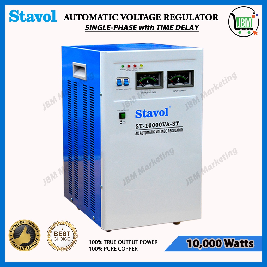 Stavol by JBM AVR Automatic Voltage Regulator 100% Copper Power Supply ...