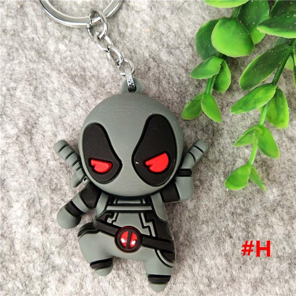 LANFY Deadpool Keychain Deadpool Cute Kids Gift Animation Peripheral ...