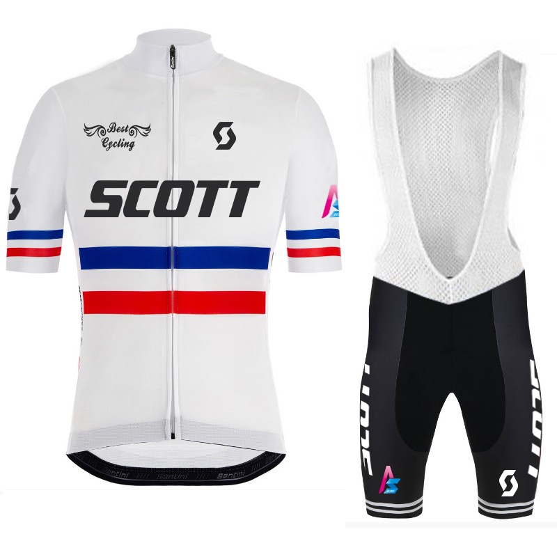 【COD】 In Stock 2022 Men's breathable short-sleeved SCOTT cycling ...