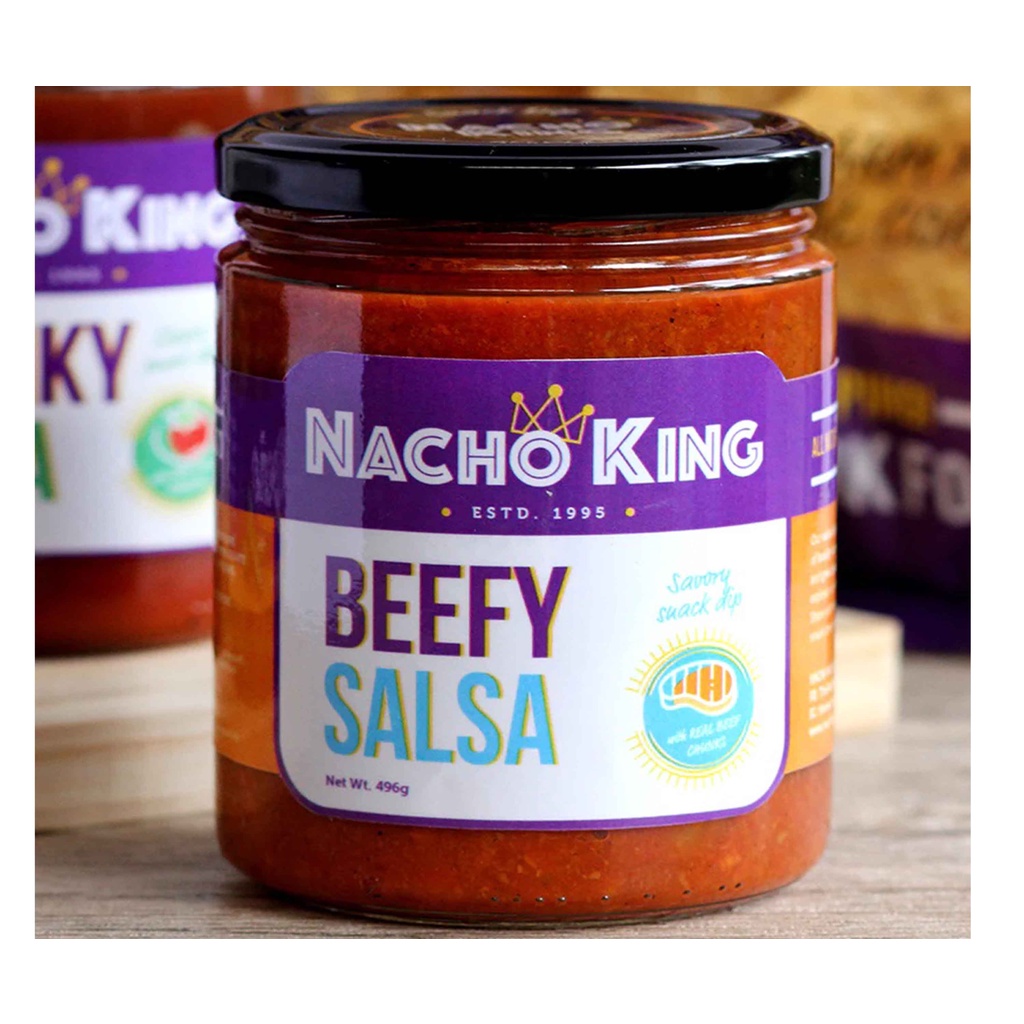 Nacho King Beefy Salsa Savory Snack Dip 440g | Shopee Philippines