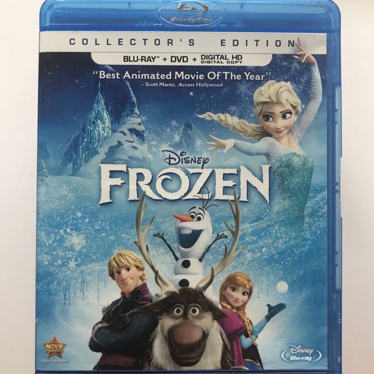 Frozen Blu-ray Movie (Collector's Edition) | Shopee Philippines