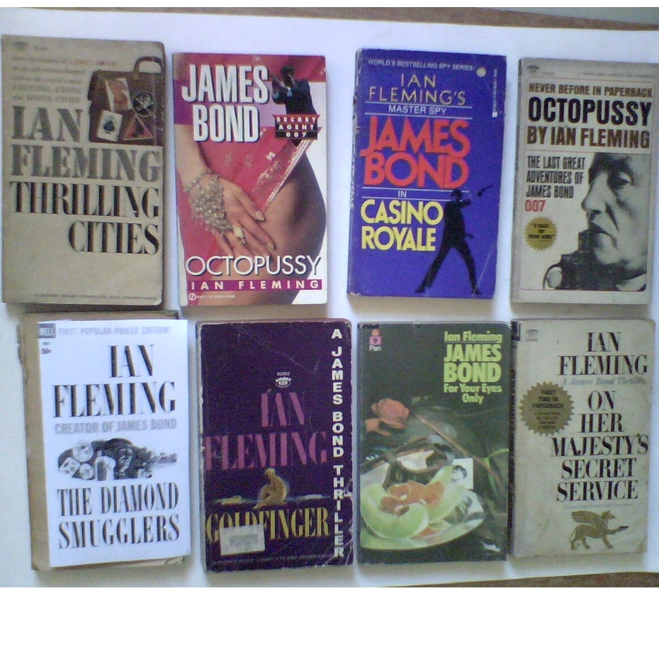 James bond Ian Fleming john gardner thrilling cities Book spy novel thunderball 007 novels ...
