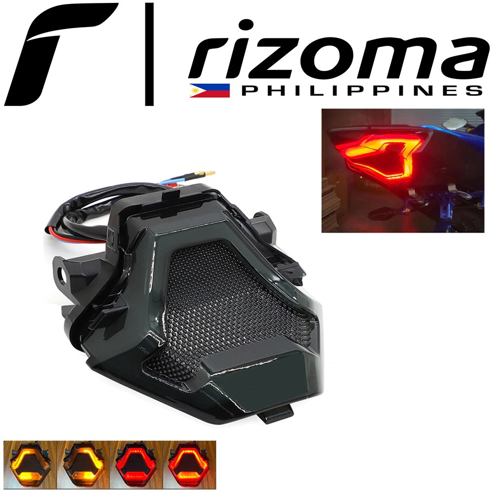 Rizoma Yamaha YZF R3 R25 Y15ZR MT07 FZ07 LC150 Modified Tail Light ...