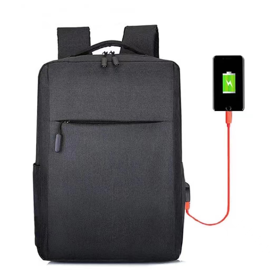 Fashion Backpack W/USB Connector And Headphone Jack 9688 | Shopee ...