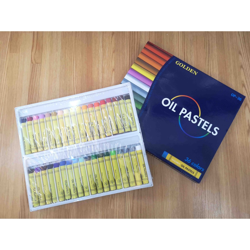 [RAMI] Golden Oil Pastel 8,12,16,24,36 COLORS | Shopee Philippines