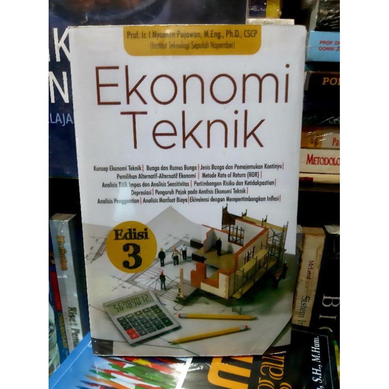 Technical ECONOMICS Book (Prof. I Nyoman Pujawan) | Shopee Philippines