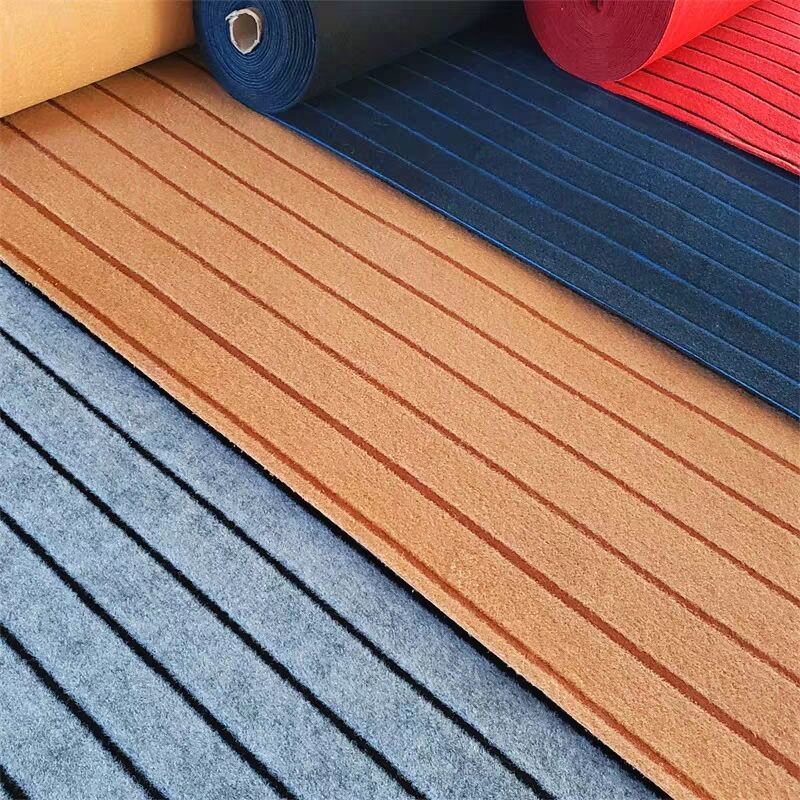1M² Striped Carpet Large Room Decorative Stair Office Building Corridor ...