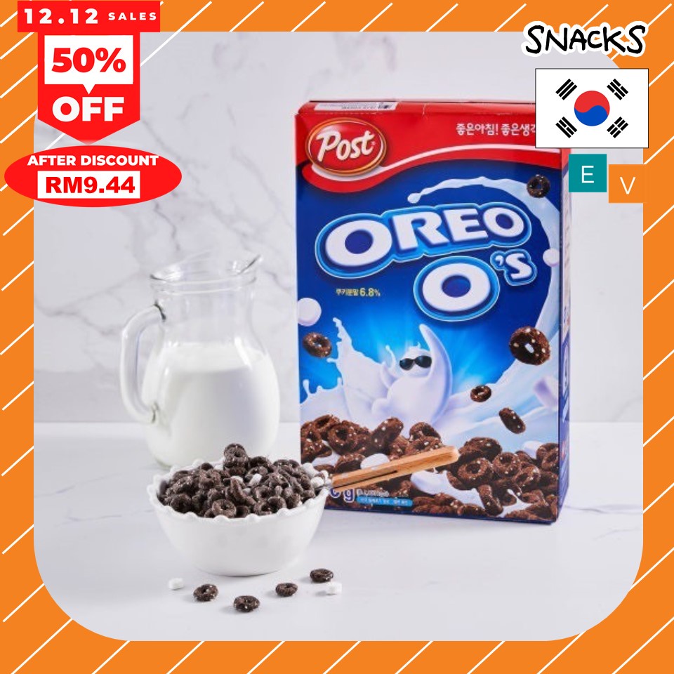 Straw Straw Post Oreo Cereal O's Cereal Marshmallow Breakfast Cereal ...