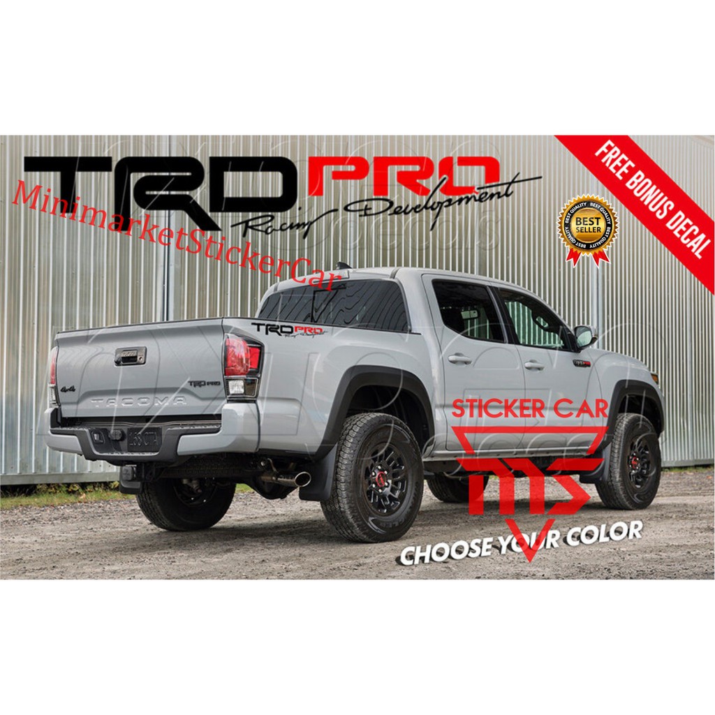 Toyota trd pro racing Design Side Tub Car sticker | Shopee Philippines
