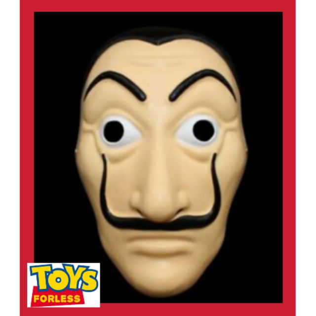 Money Heist Mask Salvador Dali | Shopee Philippines