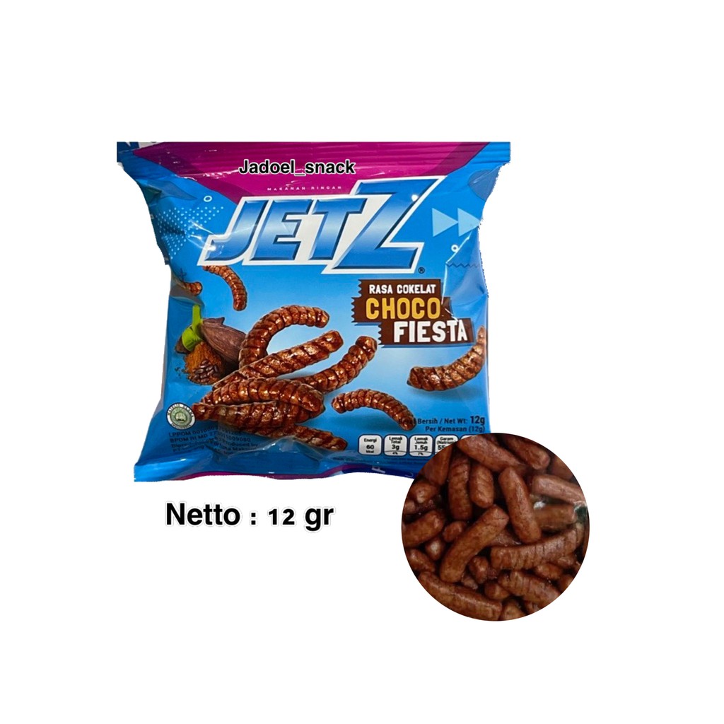 Jetz Sweet Chocofiesta Chiki 12gr Choco Fiesta Chocolate Pasta Flavor ...