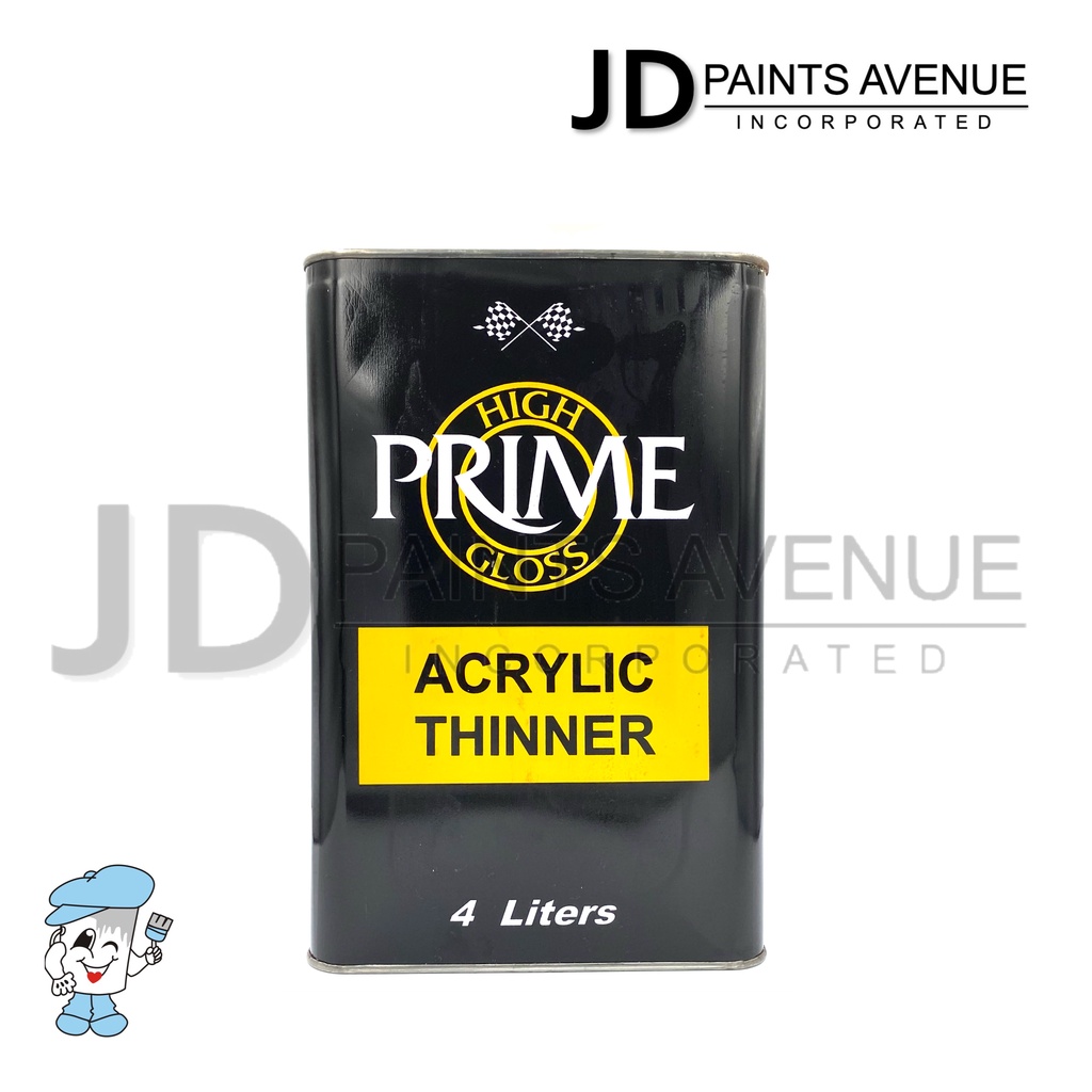 Prime Acrylic Thinner (High Gloss) 4L | Shopee Philippines