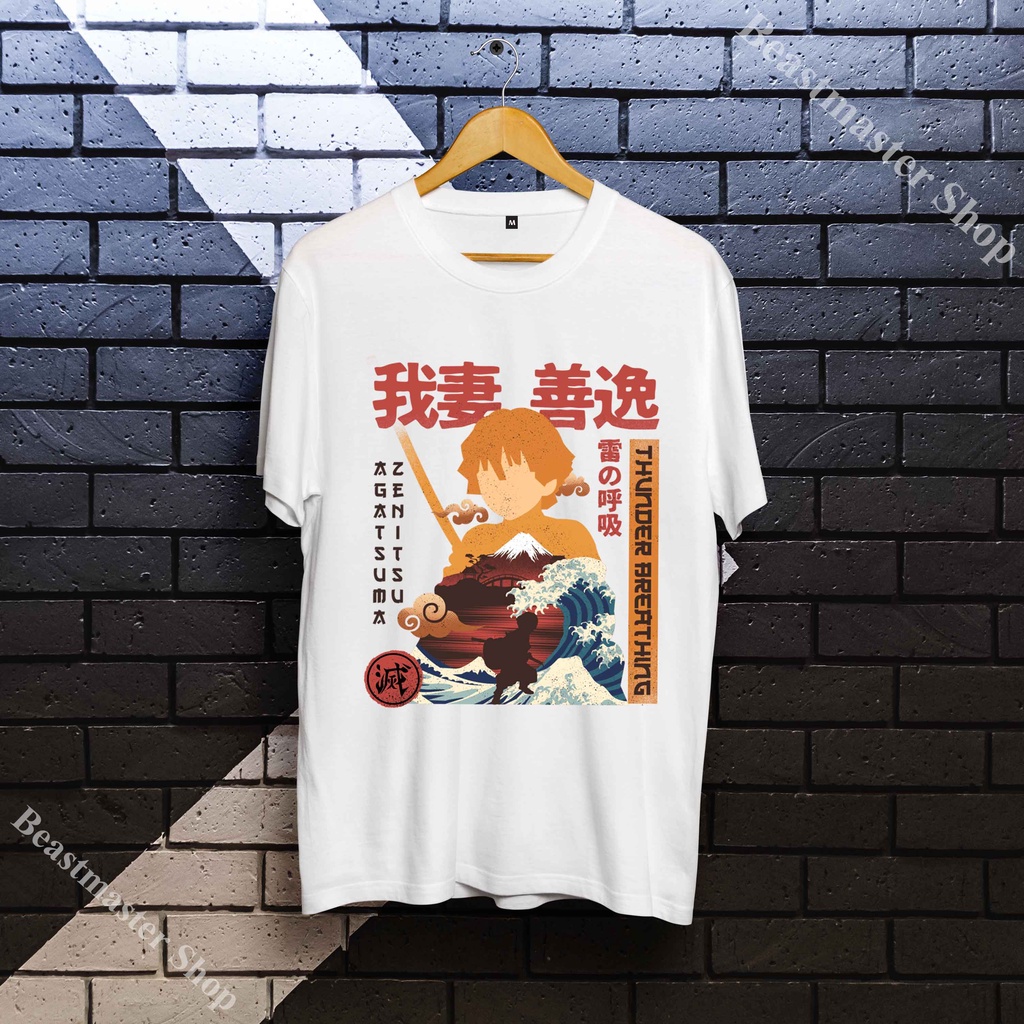 Zenitsu Agatsuma Demon Slayer children's shirt, cheap, super cute ...