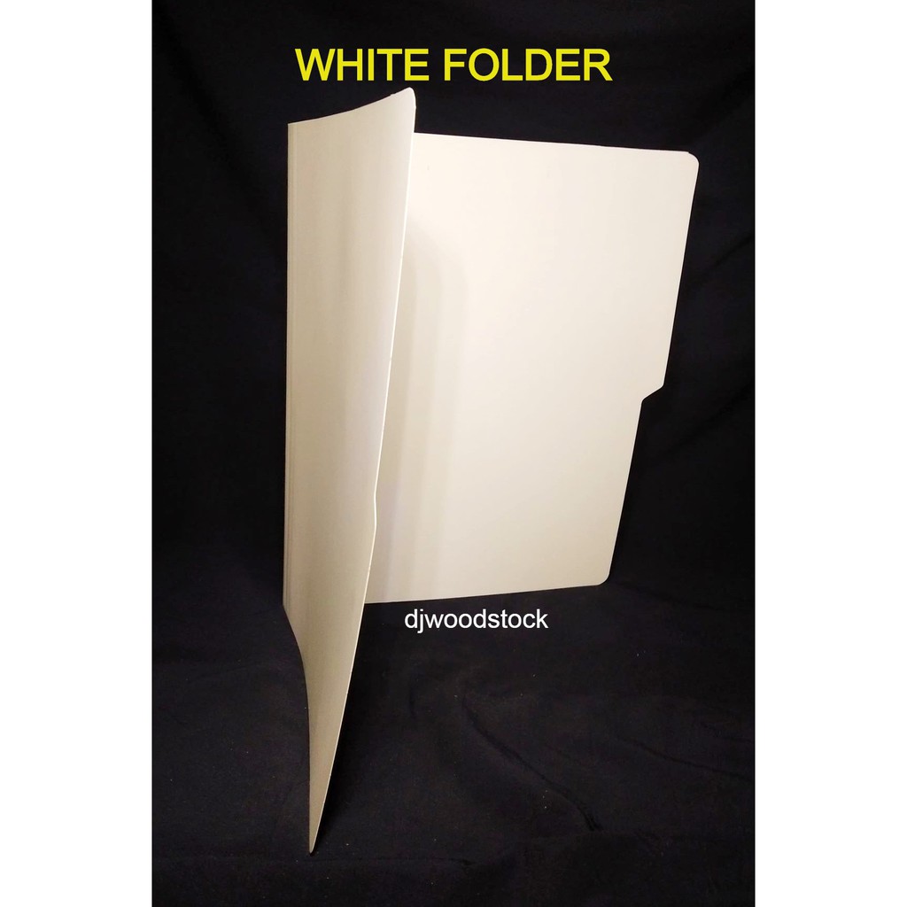 WHITE FOLDER , LONG and SHORT, 5 pcs per pack | Shopee Philippines