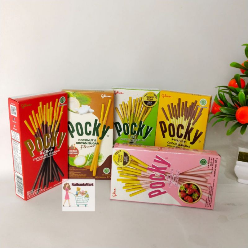 GLico Pocky BIG Packaging All Variants / GLico Pocky Biscuit Sticks ...