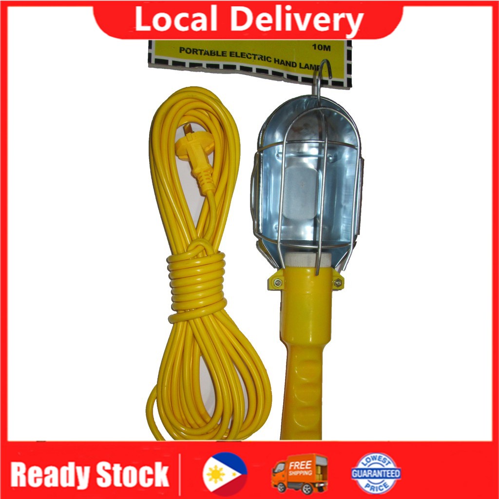 Hot Sale Electric Portable Lamp Trouble LIght (10 meters) | Shopee ...