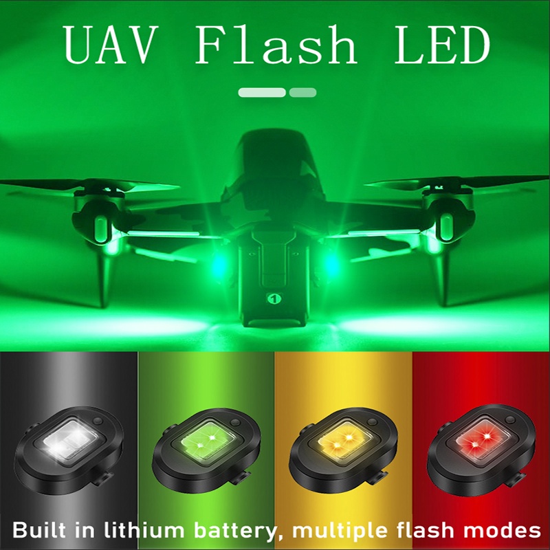 For DJI AIR 3S Night Flying Signal Lamp Navigation Light LED Flash Lights for DJI AVATA2/ Mini 2 ...