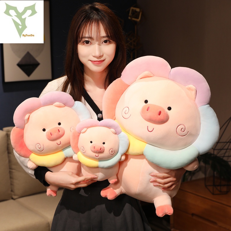 Rainbow Pig Plushy Stuff Plushies for Girls Babies Stuffed Toy Cute ...