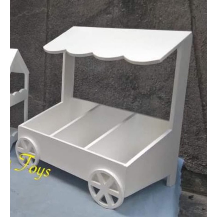 wooden candy cart/ candy cart candy corner diy candy corner | Shopee ...