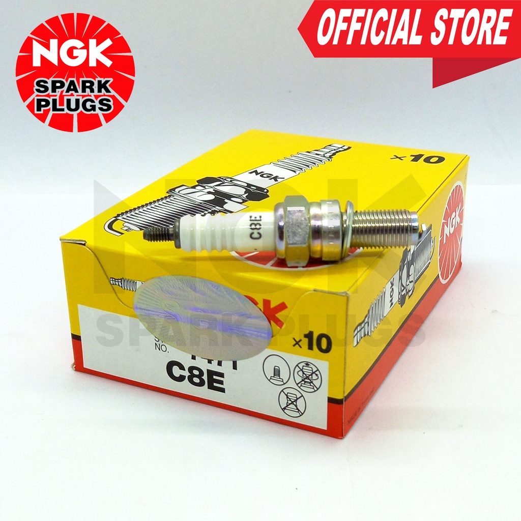 NGK C8E Standard Standard Spark Plug for Raider 150 & Barako 175 ...