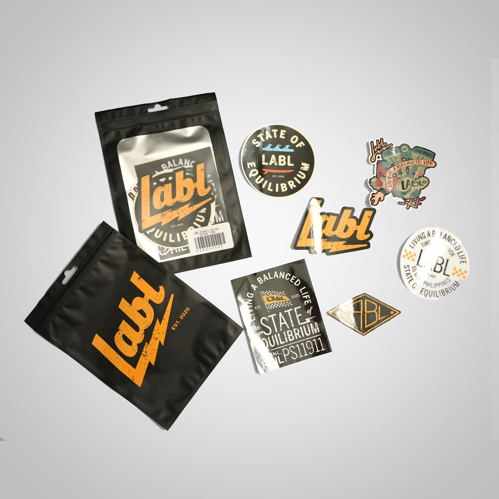 100% AUTHENTIC LABL STICKER PACK | Shopee Philippines