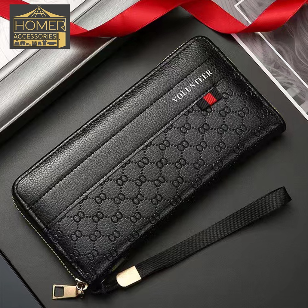 Homer Jericho long Wallet for Men | Shopee Philippines