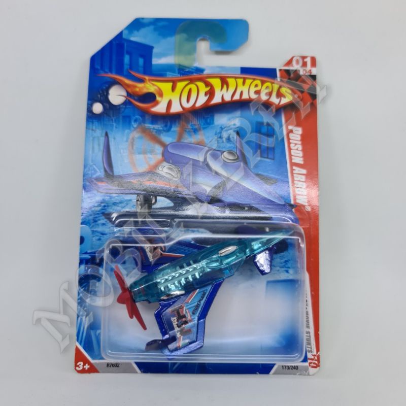 Diecast Hot Wheels AKA Race World Poison Arrow blue | Shopee Philippines