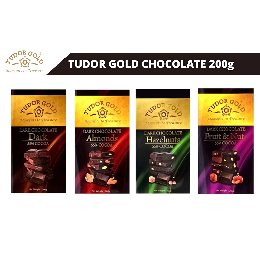 Tudor Gold Dark Chocolate 200g | Shopee Philippines