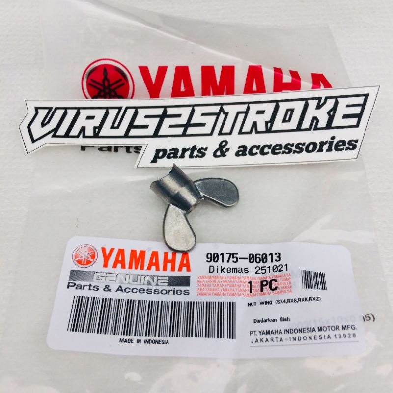 Wing Butterfly Nut Rear Brake Suit Yamaha RX King RXS RXZ F1ZR F1Z FIZ ...