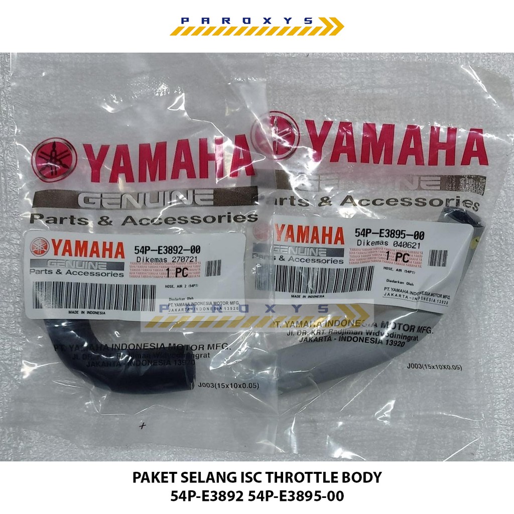 Isc THROTTLE BODY INTAKE Hose Package 54P-E3892-00 54P-E3895-00 MIO J ...
