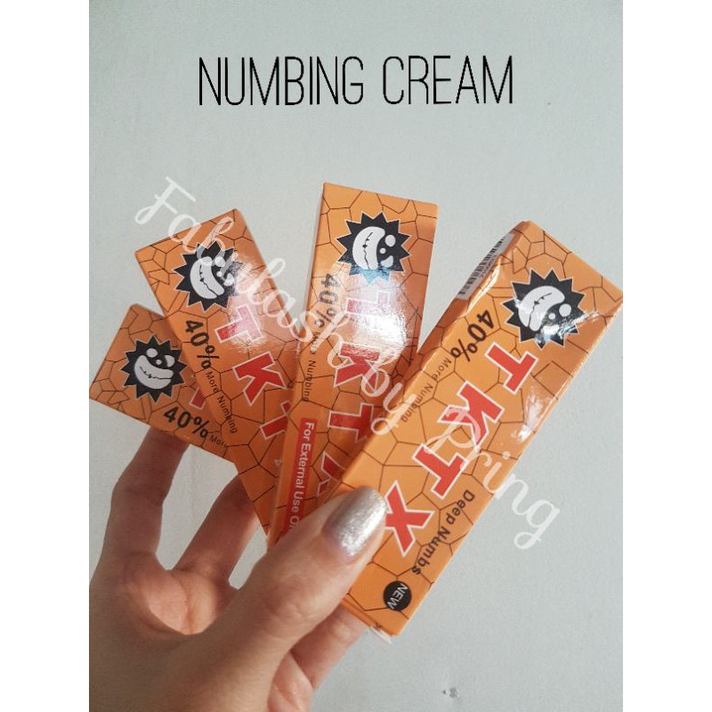 TKTK NUMBING CREAM (ORIGINAL) | Shopee Philippines