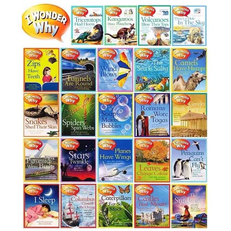 I Wonder Books (individual titles) | Shopee Philippines
