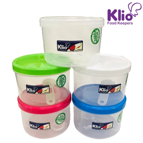 Klio KL-2011 FK Round Stack 600mL Food Keeper Large Rounded Container ...