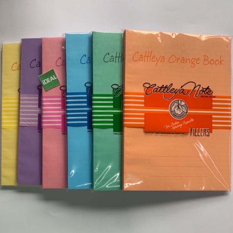5pcs Cattleya Filler Notebook Mini Fillers Refill 5 x 7" Random Colors ...