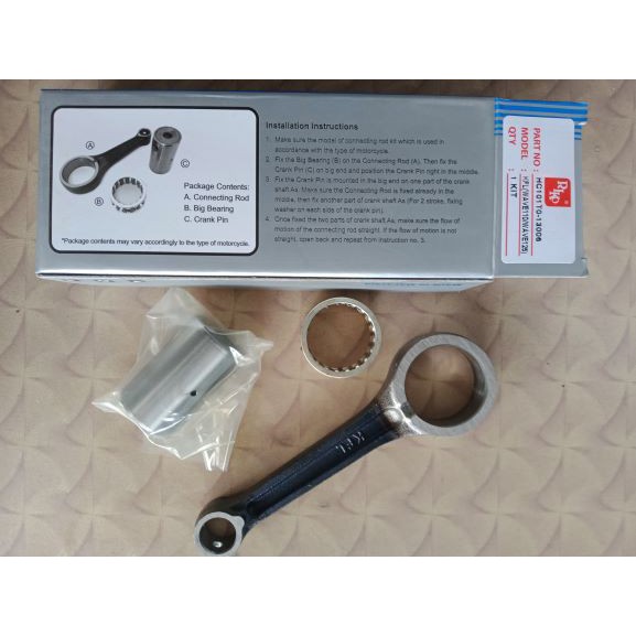 WAVE110 / WAVE 125 / XRM 110 / XRM 125 / XRM TRINITY (KFL) CONNECTING ROD KIT RIKO MALAYSIA ...