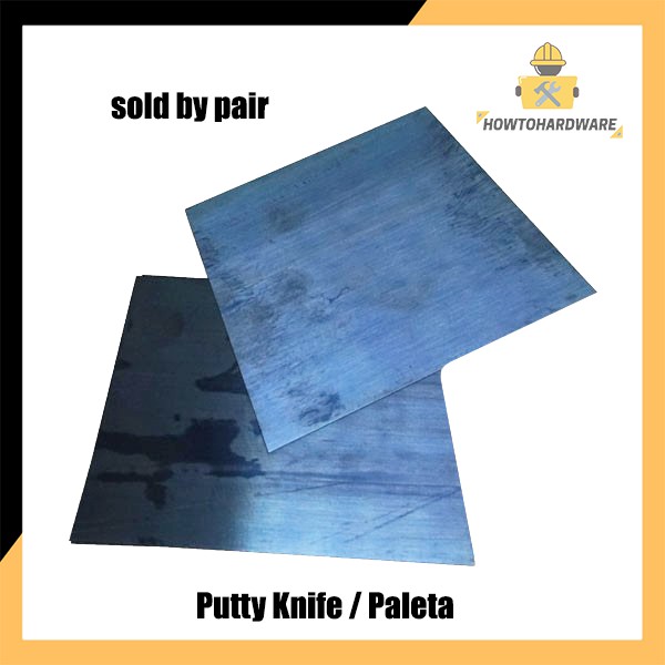 Paleta / Putty Knife without Handle (PER PAIR) | Shopee Philippines