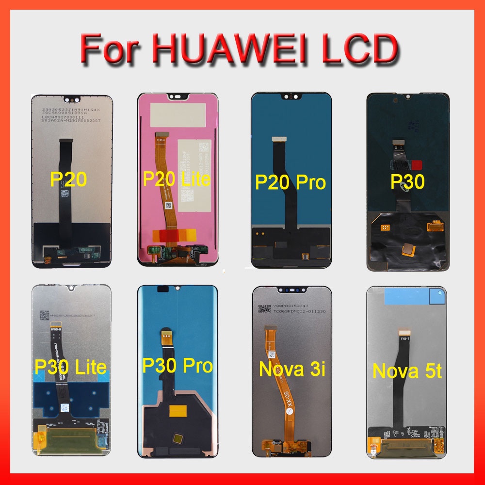 Original OLED TFT LCD For Huawei Nova 3i 4e 5t /P20/P20 Lite/ P30/ P30 Lite /P30 Pro/Y9 2019/Y9S ...