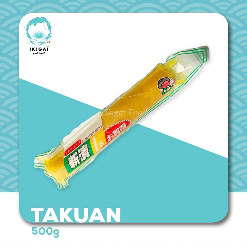 Takuan Pickled Daikon Radish 500g | Shopee Philippines