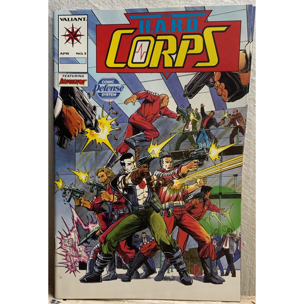 Valiant Comics: 1993 - Hard Corps #5 - Limited Edition - Comic Defense ...