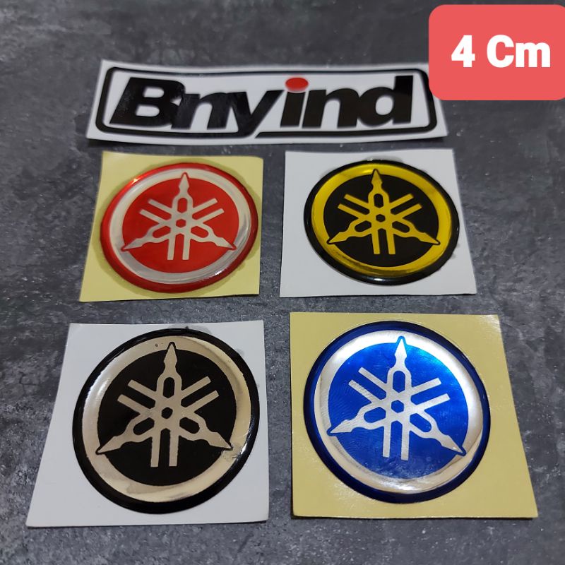 Yamaha LOGO EMBLEM STICKER 4 CM NOUVO EMBLEM BOOST | Shopee Philippines