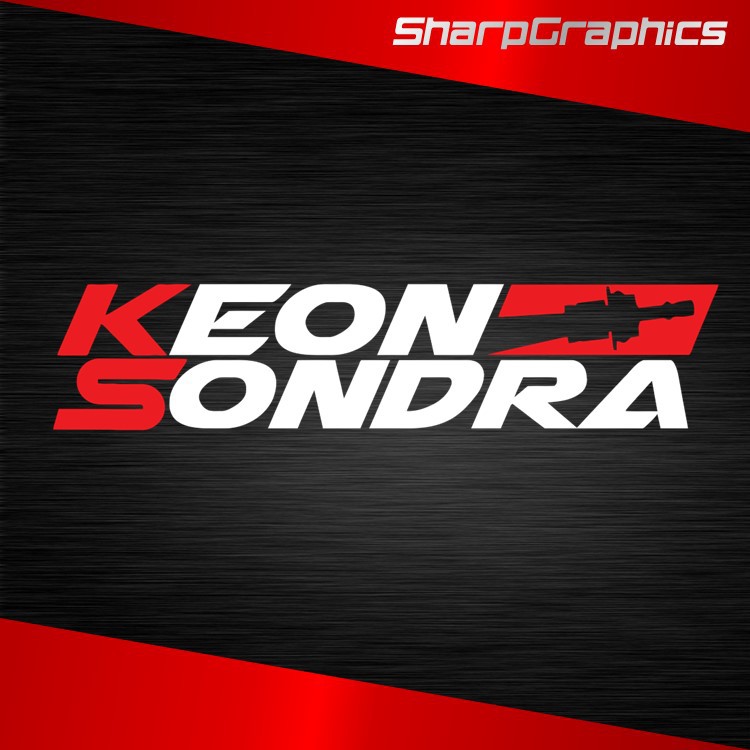 Keon Sondra Moto Car Brand Sticker Decal | Shopee Philippines