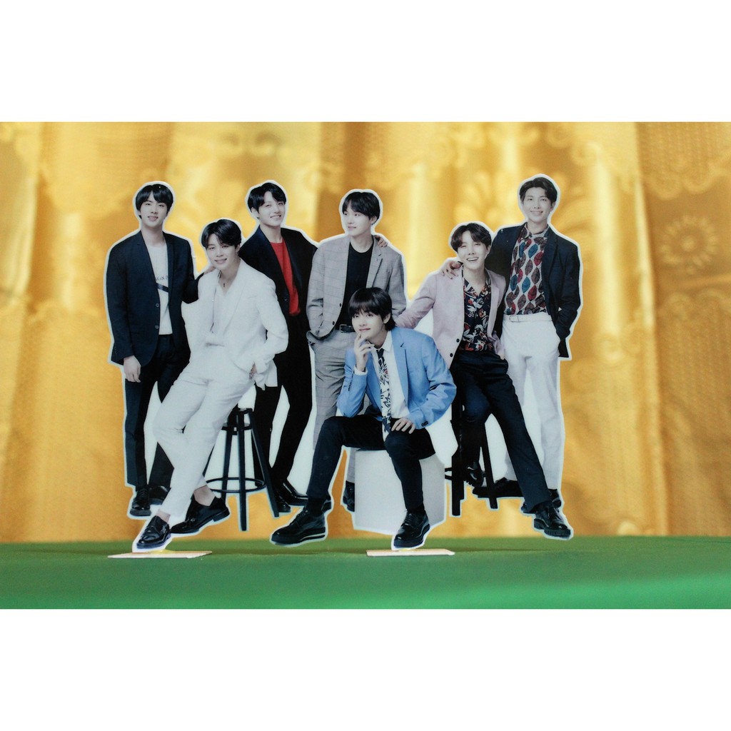 KPOP 5 inches | cake topper Bts standee ♥ Group Picture [LG] | Shopee ...