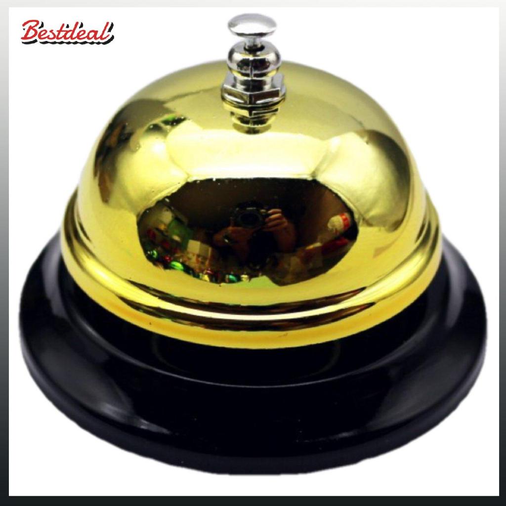 【In stock】【Cod】Desk Kitchen Hotel Reception Bell Restaurant Bar Ringer ...