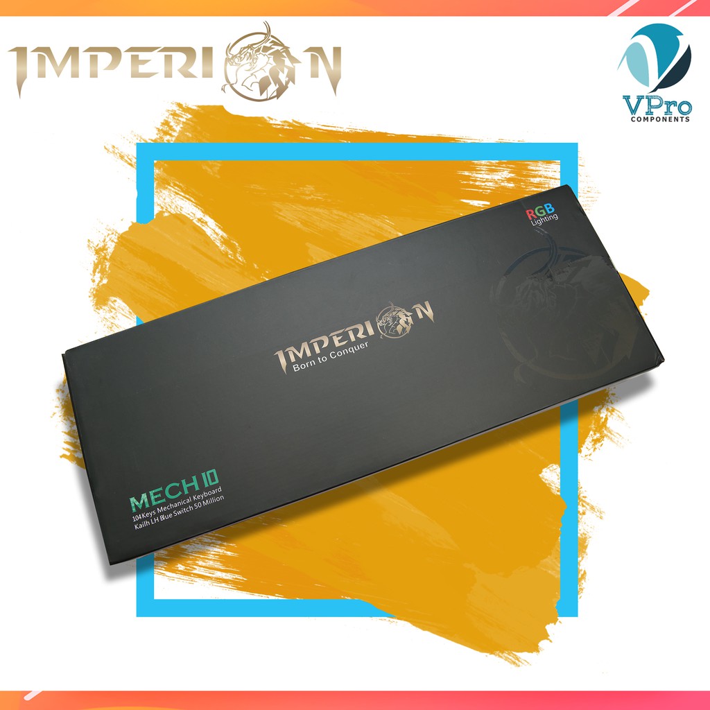 IMPERION MECH 10 Full Mechanical RGB Keyboard | Shopee Philippines