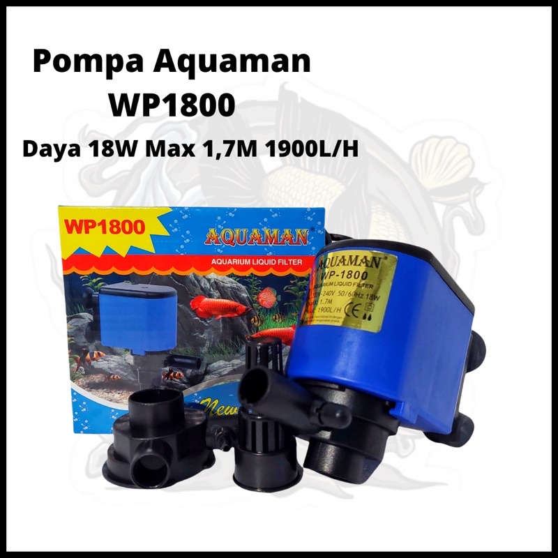 Hydroponic Aquaman aquascape Submersible Pump wp 1200- wp 1600-wp 1800 (Aquarium Pump/aquascape ...