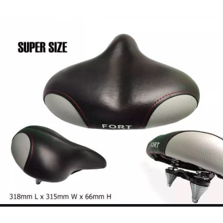 Stationary Saddle Wide Saddle for Bikes Wide Seat for Bicycles Extra ...